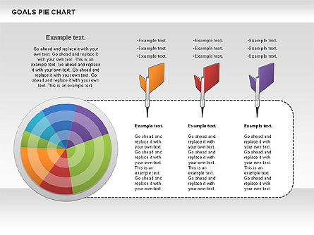 Goals Pie Chart for Presentations in PowerPoint and Keynote | PPT Star