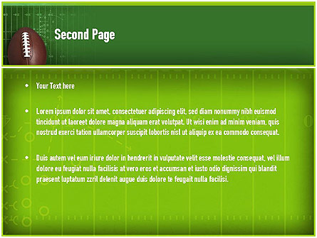 NFL Super Bowl Presentation Template for PowerPoint and Keynote | PPT Star