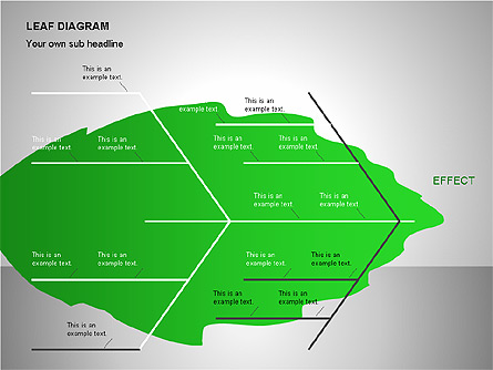 Leaf Diagrams for Presentations in PowerPoint and Keynote | PPT Star