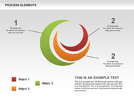 Process Shapes Diagram for Presentations in PowerPoint and Keynote ...