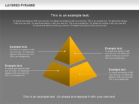 Layered Pyramids for Presentations in PowerPoint and Keynote | PPT Star