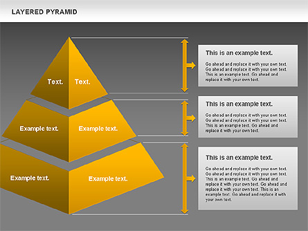 Layered Pyramids for Presentations in PowerPoint and Keynote | PPT Star