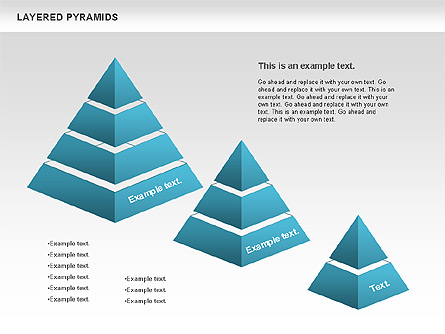 Layered Pyramids for Presentations in PowerPoint and Keynote | PPT Star
