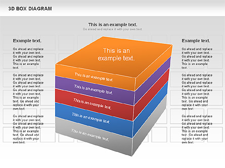 3D Box Diagram for Presentations in PowerPoint and Keynote | PPT Star