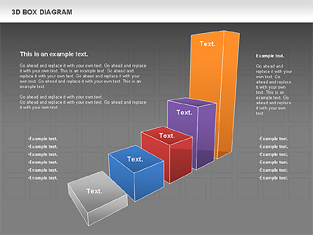 3D Box Diagram for Presentations in PowerPoint and Keynote | PPT Star