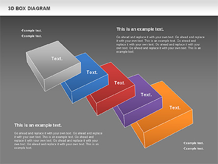 3D Box Diagram for Presentations in PowerPoint and Keynote | PPT Star