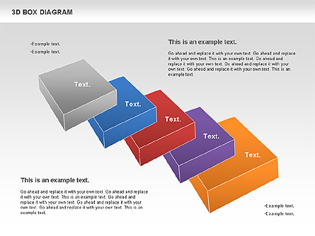 3D Box Diagram for Presentations in PowerPoint and Keynote | PPT Star