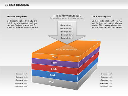 3D Box Diagram for Presentations in PowerPoint and Keynote | PPT Star