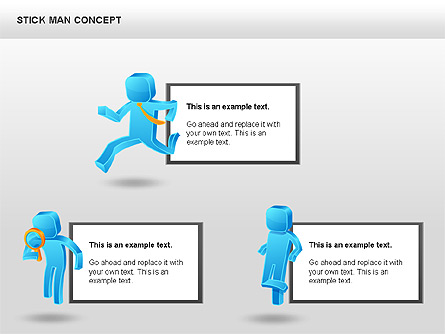 Stickman Shapes for Presentations in PowerPoint and Keynote | PPT Star