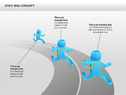Stickman Shapes for Presentations in PowerPoint and Keynote | PPT Star