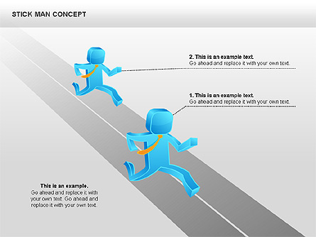 Stickman Shapes for Presentations in PowerPoint and Keynote | PPT Star