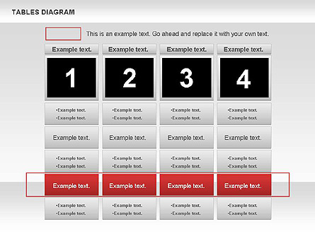 Tables with Numbers Collection for Presentations in PowerPoint and ...