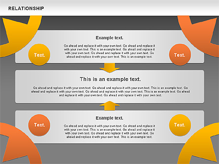Relationship Diagram for Presentations in PowerPoint and Keynote | PPT Star
