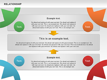 Relationship Diagram for Presentations in PowerPoint and Keynote | PPT Star