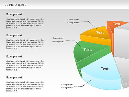 3D Pie Chart for Presentations in PowerPoint and Keynote | PPT Star
