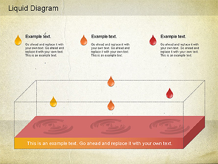 Liquid Diagram for Presentations in PowerPoint and Keynote | PPT Star
