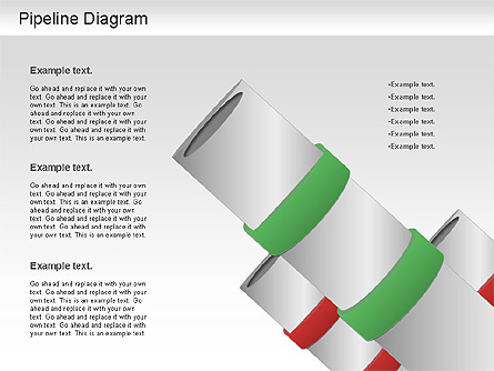 Pipeline Diagram for Presentations in PowerPoint and Keynote | PPT Star