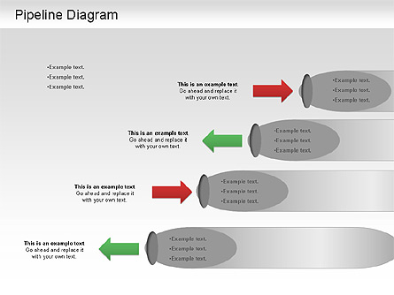 Pipeline Diagram for Presentations in PowerPoint and Keynote | PPT Star