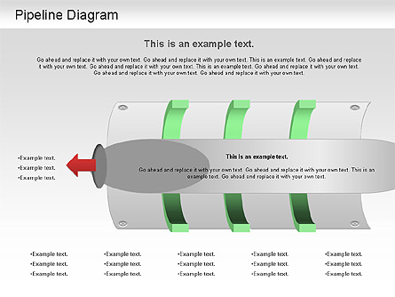Pipeline Diagram for Presentations in PowerPoint and Keynote | PPT Star