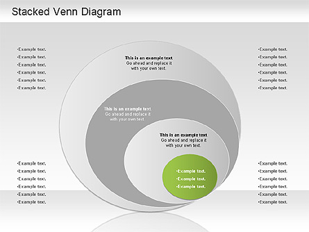 Stacked Venn Diagram for Presentations in PowerPoint and Keynote | PPT Star