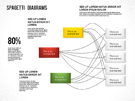 Spaghetti Chart for Presentations in PowerPoint and Keynote | PPT Star