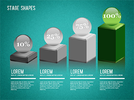 Stage Shapes Diagram for Presentations in PowerPoint and Keynote | PPT Star