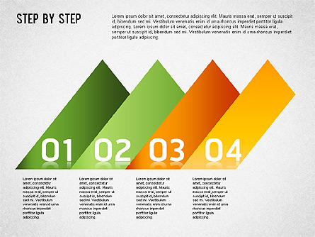 Step by Step Chart for Presentations in PowerPoint and Keynote | PPT Star