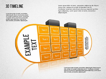 3D Timeline for Presentations in PowerPoint and Keynote | PPT Star