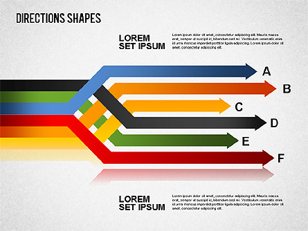 Direction Shapes for Presentations in PowerPoint and Keynote | PPT Star