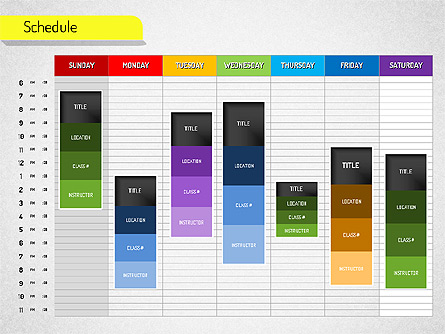 Schedule for Presentations in PowerPoint and Keynote | PPT Star