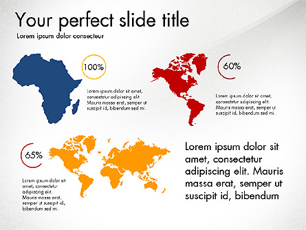 Continents Infographics for Presentations in PowerPoint and Keynote ...