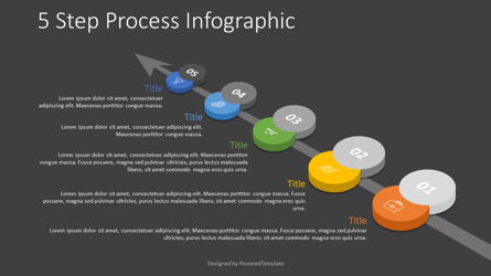 5 Step Process Roadmap for Presentations in PowerPoint and Keynote ...