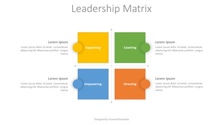 Leadership Matrix Model for Presentations in PowerPoint and Keynote ...