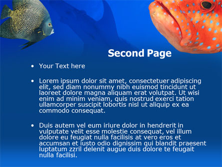 Fish In Aquarium Presentation Template for PowerPoint and Keynote | PPT ...