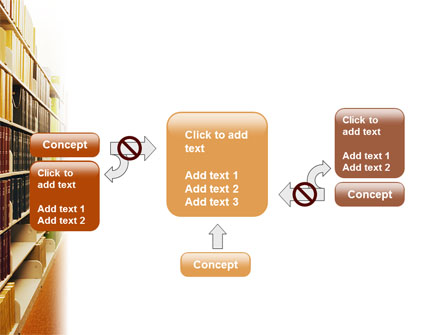 Library Book Shelves Presentation Template for PowerPoint and Keynote ...