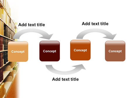 Library Book Shelves Presentation Template for PowerPoint and Keynote ...