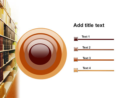 Library Book Shelves Presentation Template for PowerPoint and Keynote ...
