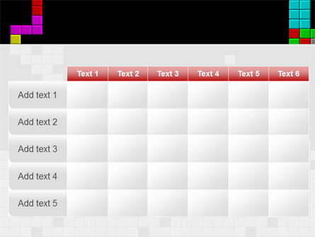 Tetris Free Presentation Template for PowerPoint and Keynote | PPT Star