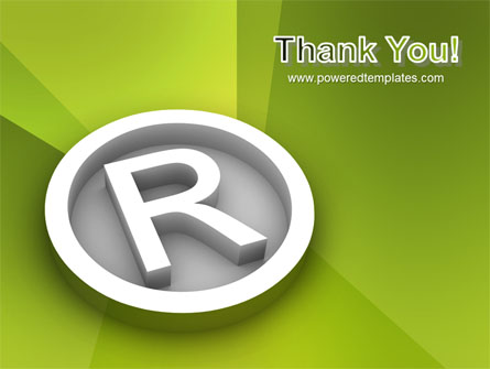 Registered Trademark Presentation Template for PowerPoint and Keynote ...