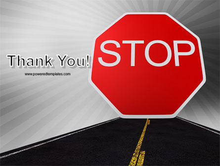 Stop Sign Presentation Template for PowerPoint and Keynote | PPT Star
