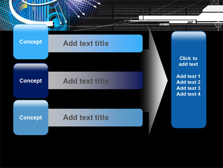 Abstract Computer Design Presentation Template for PowerPoint and ...