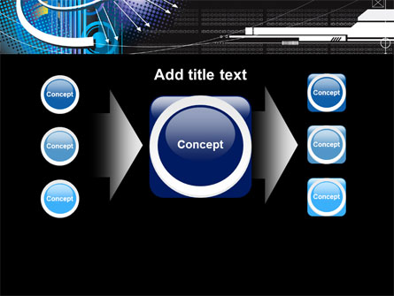Abstract Computer Design Presentation Template for PowerPoint and ...
