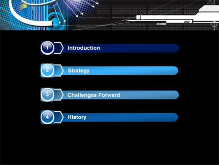 Abstract Computer Design Presentation Template for PowerPoint and ...