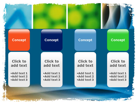 Colors Multiscreen Collage Presentation Template for PowerPoint and ...