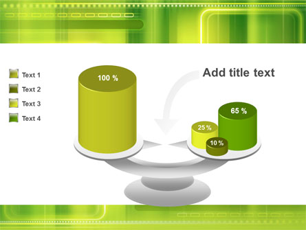 Green Abstract Frame Presentation Template for PowerPoint and Keynote ...
