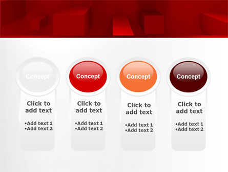 Red 3D Figures Presentation Template for PowerPoint and Keynote | PPT Star