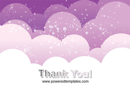 Lilac Clouds Presentation Template for PowerPoint and Keynote | PPT Star