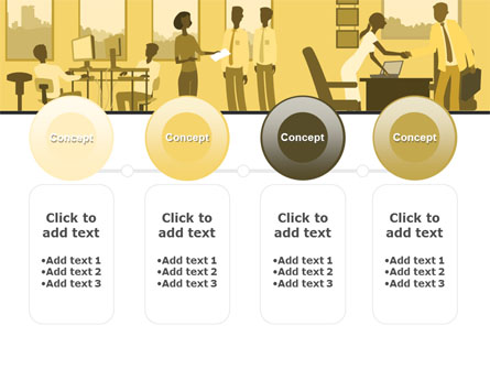Office Work Activity Presentation Template for PowerPoint and Keynote ...