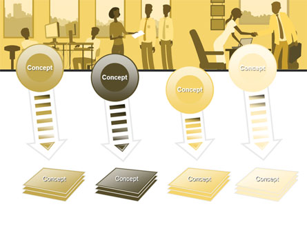 Office Work Activity Presentation Template for PowerPoint and Keynote ...