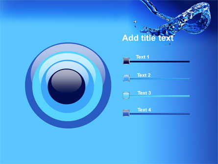 Blue Water Presentation Template for PowerPoint and Keynote | PPT Star